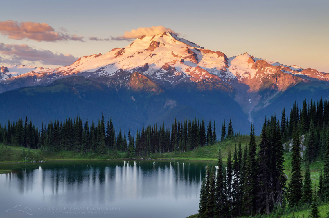 Glacier Peak and Image Lake - Alan Majchrowicz Photography