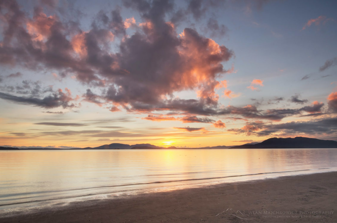 Samish Bay Bellingham Bay Larrabee State Park Washington
