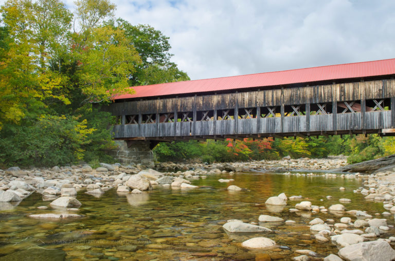 Albany Covered Bridge New Hampshire - Alan Majchrowicz Photography