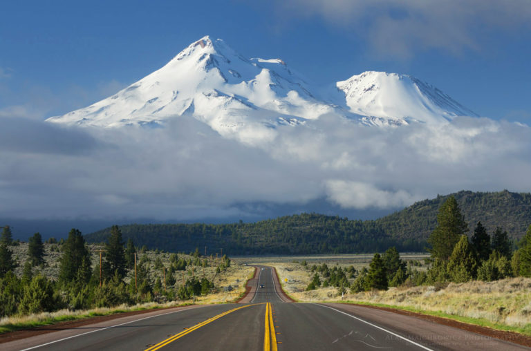 Mount Shasta, U.S. Highway 97 - Alan Majchrowicz Photography
