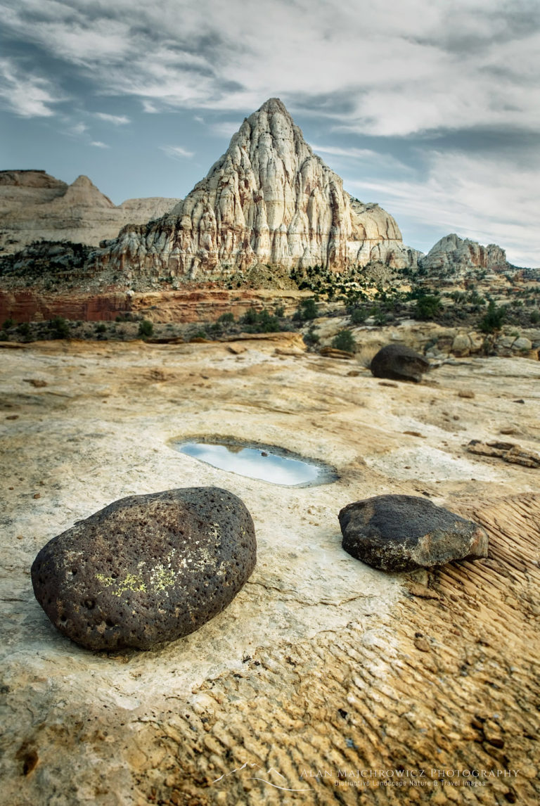 Pectols Pyramid, Capitol Reef National Park Utah - Alan Majchrowicz ...