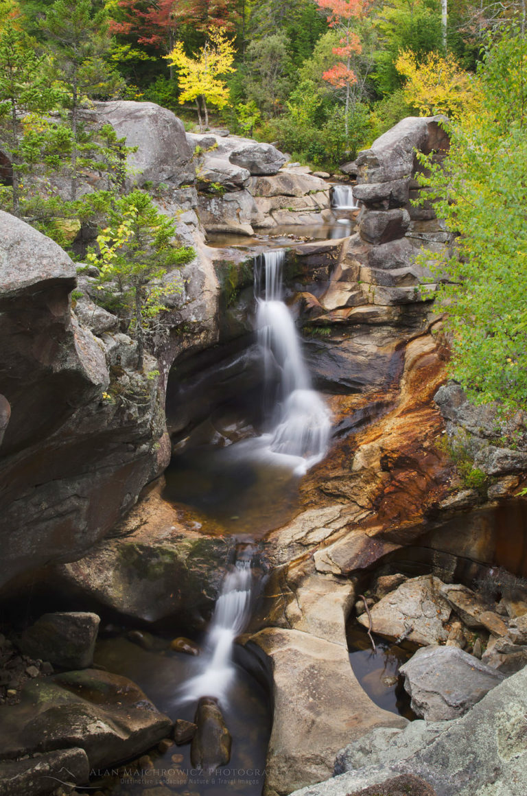 Screw Auger Falls Maine - Alan Majchrowicz Photography