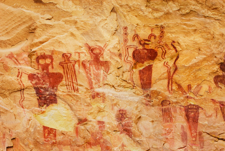 Sego Canyon Pictographs Utah - Alan Majchrowicz Photography