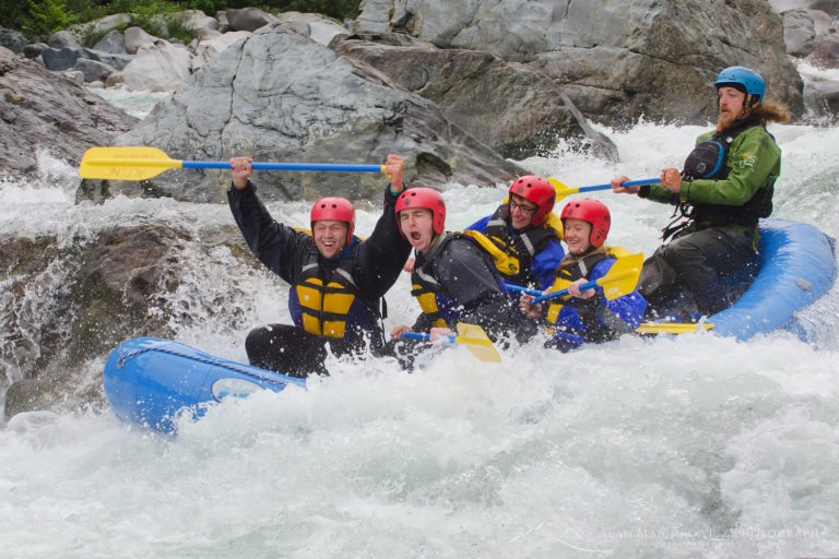 Whitewater rafting Skykomish River, Washington - Alan Majchrowicz ...