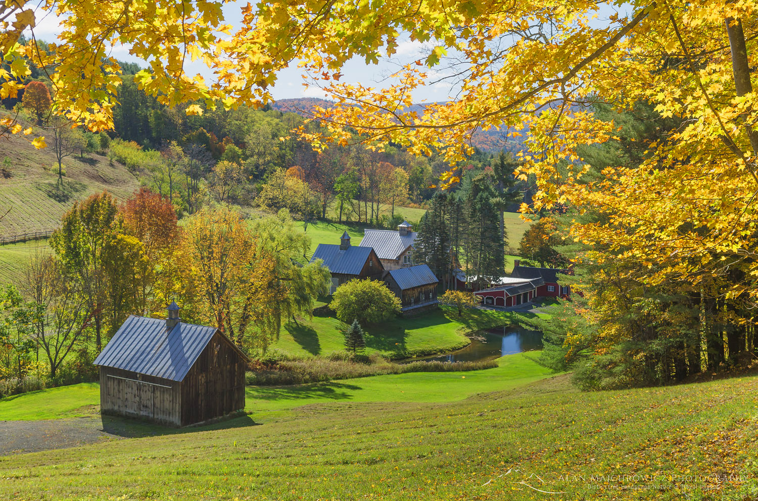 Sleepy Hollow Farm, Woodstock Vermont - Alan Majchrowicz Photography Sleepy Hollow Farm, Woodstock Vermont - Alan Majchrowicz Photography