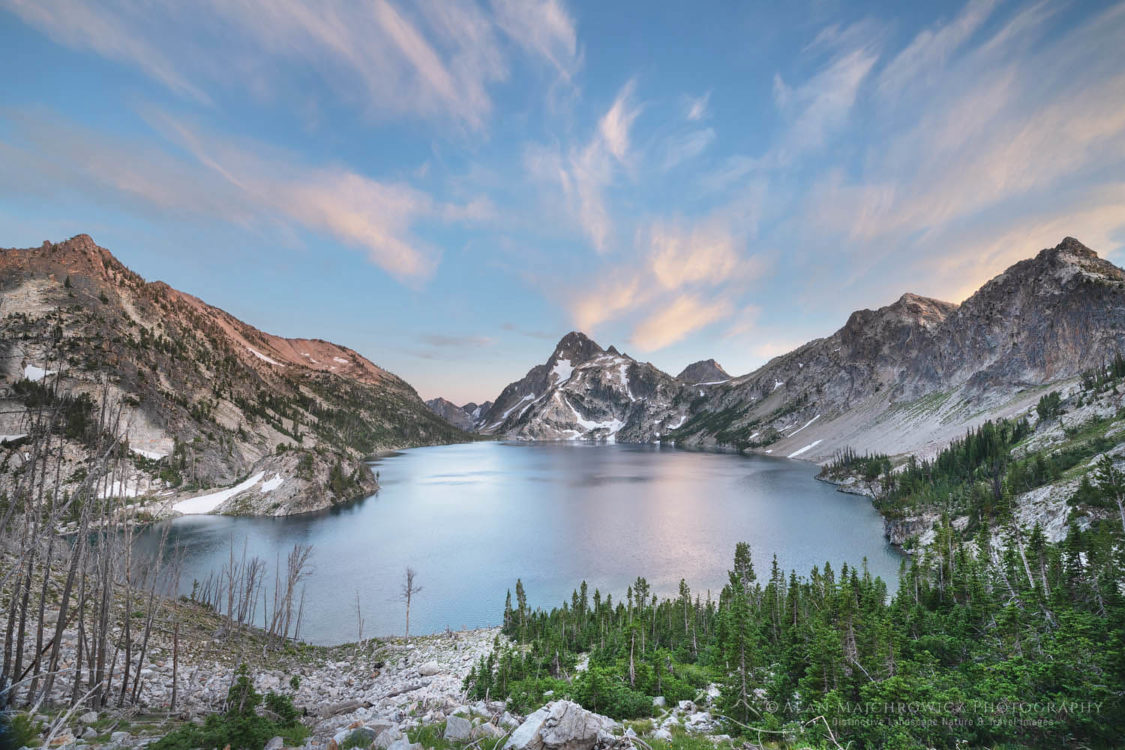 Sawtooth Lake Sawtooth Mountains Idaho - Alan Majchrowicz Photography