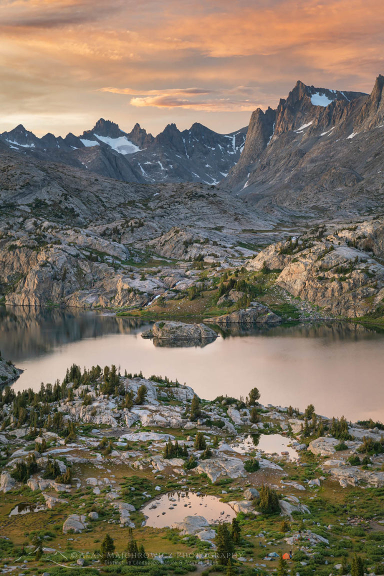 Island Lake Wind River Range - Alan Majchrowicz Photography Photography