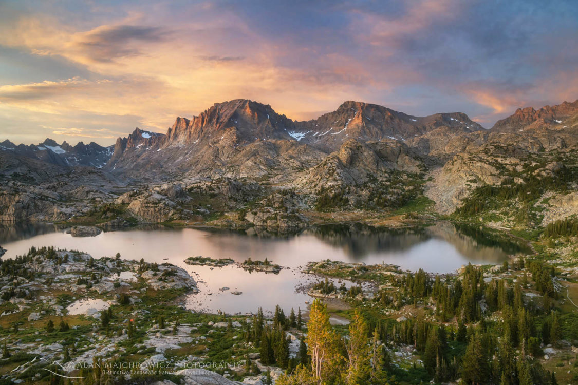 Island Lake Wind River Range - Alan Majchrowicz Photography Photography