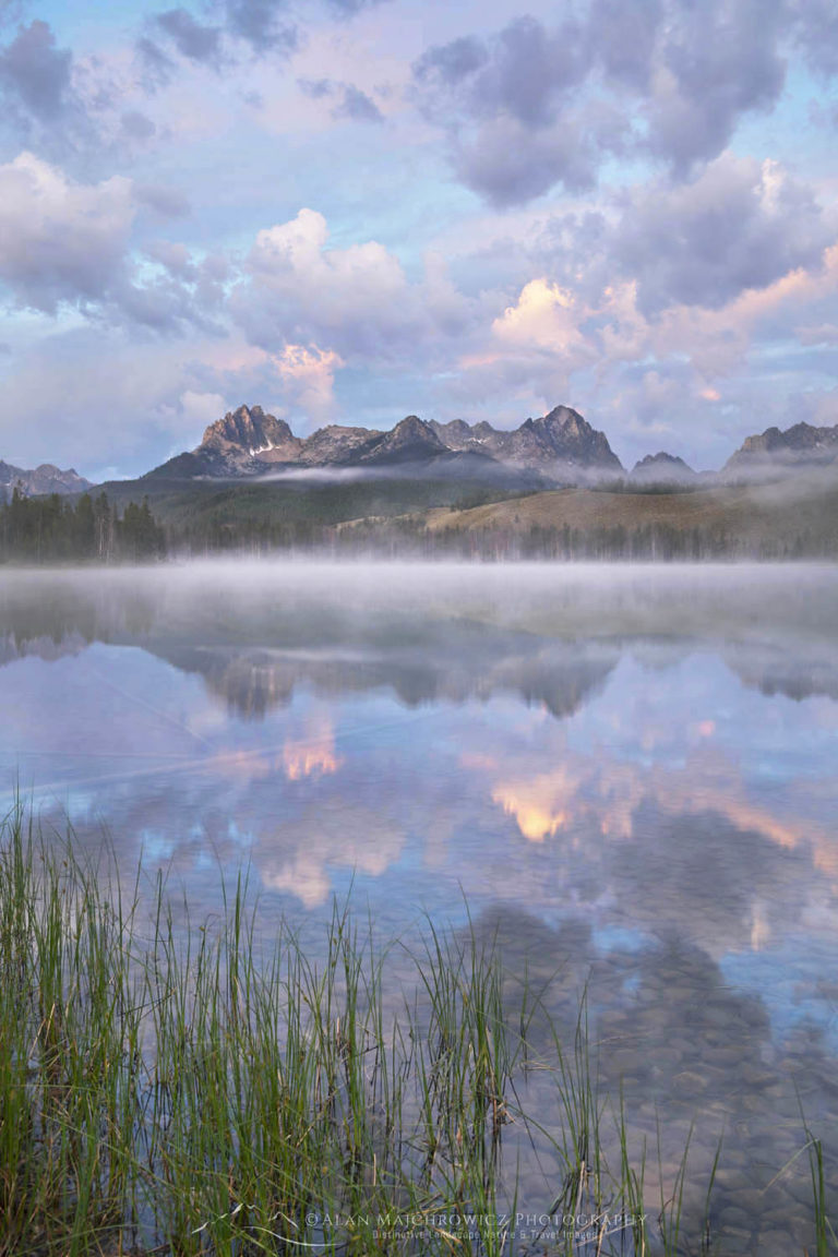 Little Redfish Lake Sawtooth Mountains Idaho - Alan Majchrowicz Photography