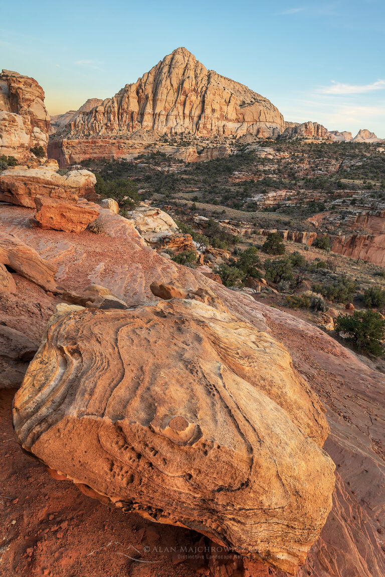 Pectols Pyramid Capitol Reef - Alan Majchrowicz Photography