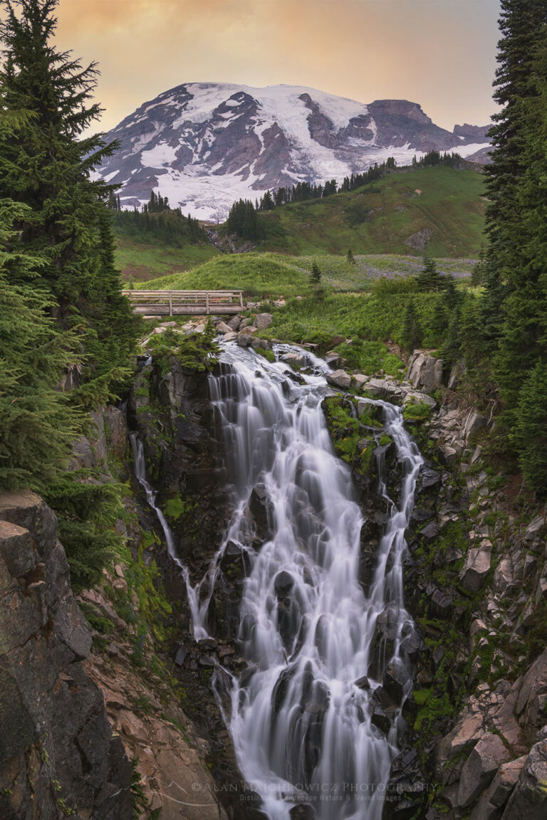 Myrtle Falls Mount Rainier National Park - Alan Majchrowicz Photography