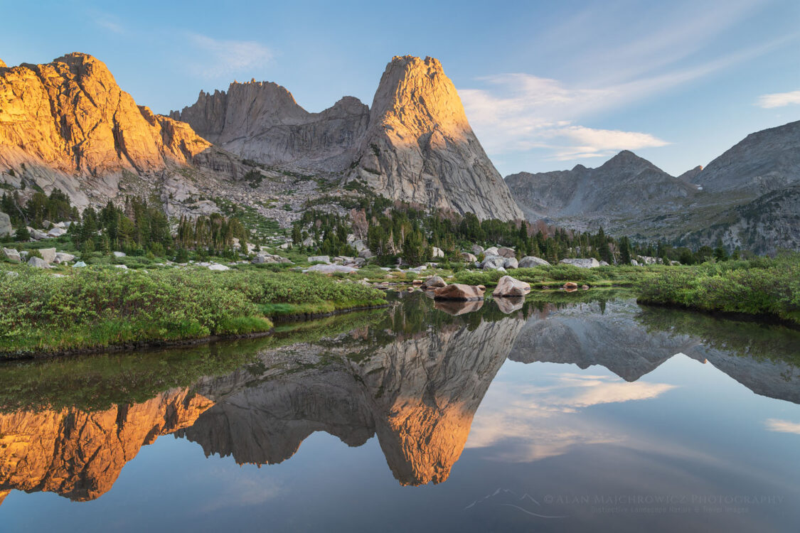 Pingora Peak Cirque of the Towers Wind River Range - Alan Majchrowicz ...