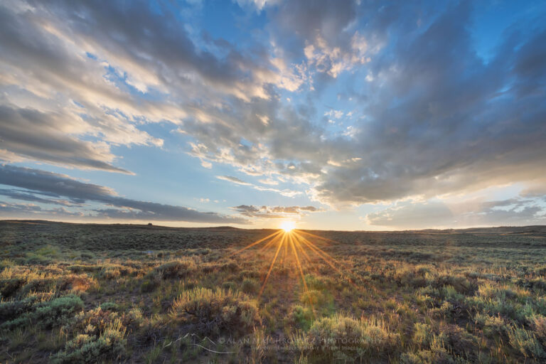 Wyoming Sunset - Alan Majchrowicz Photography