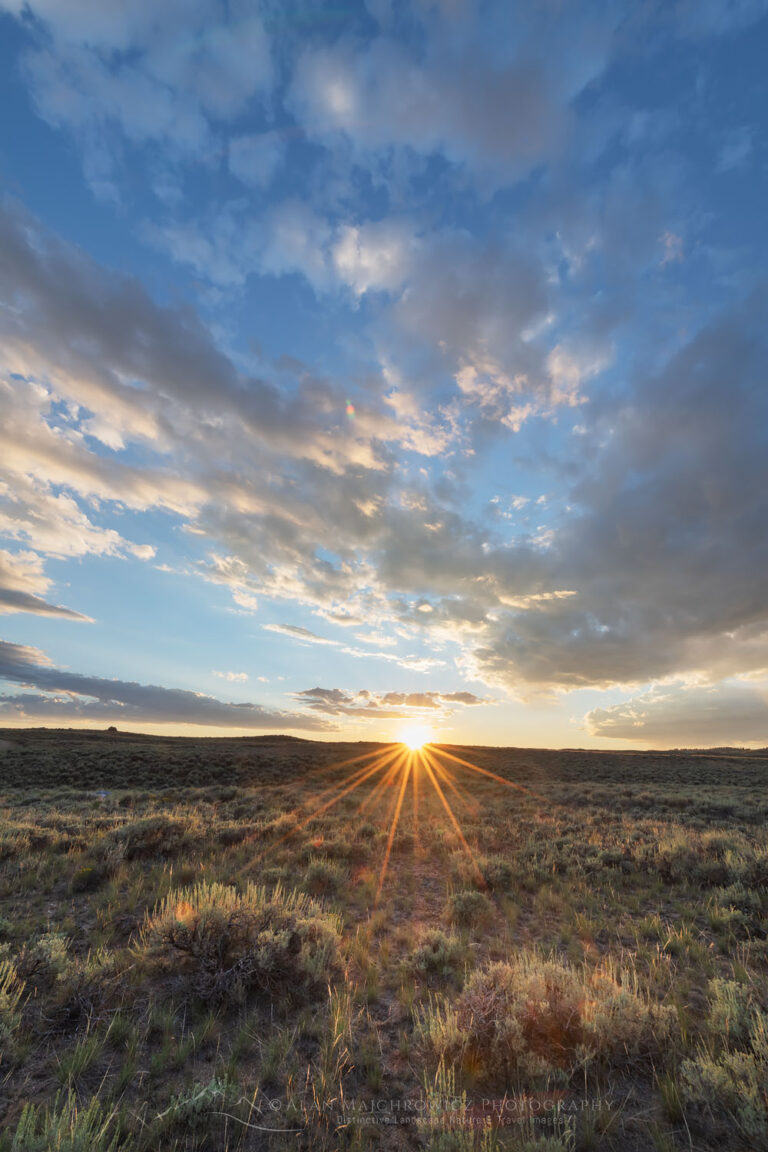 Wyoming Sunset - Alan Majchrowicz Photography